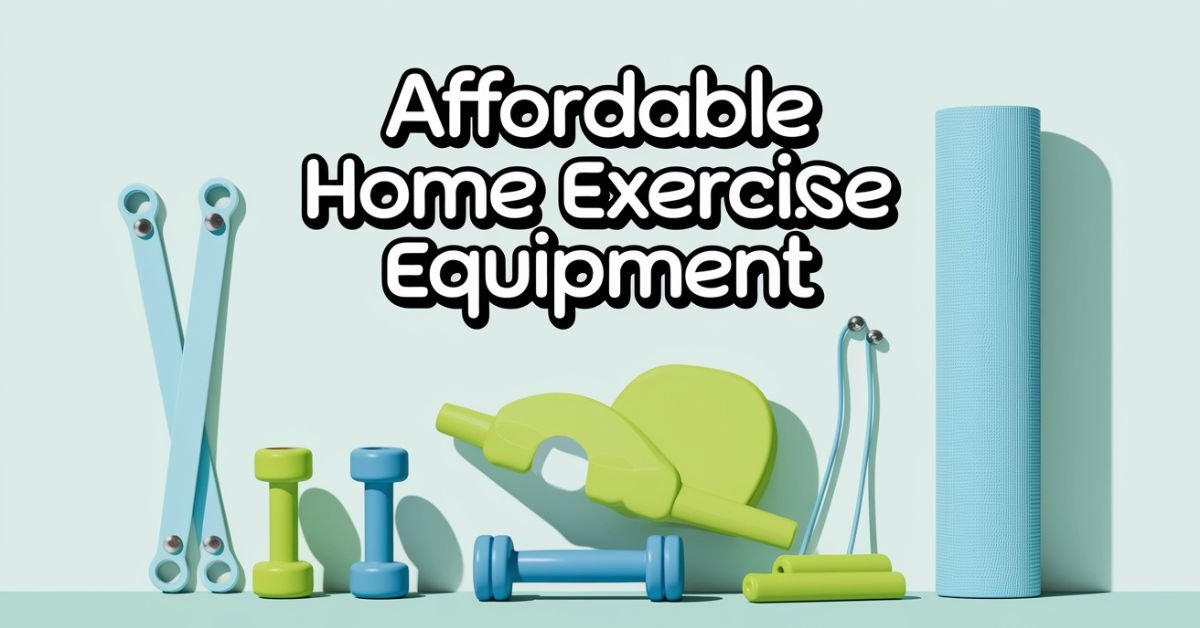 Affordable Home Exercise Equipment You Can Get Right Now